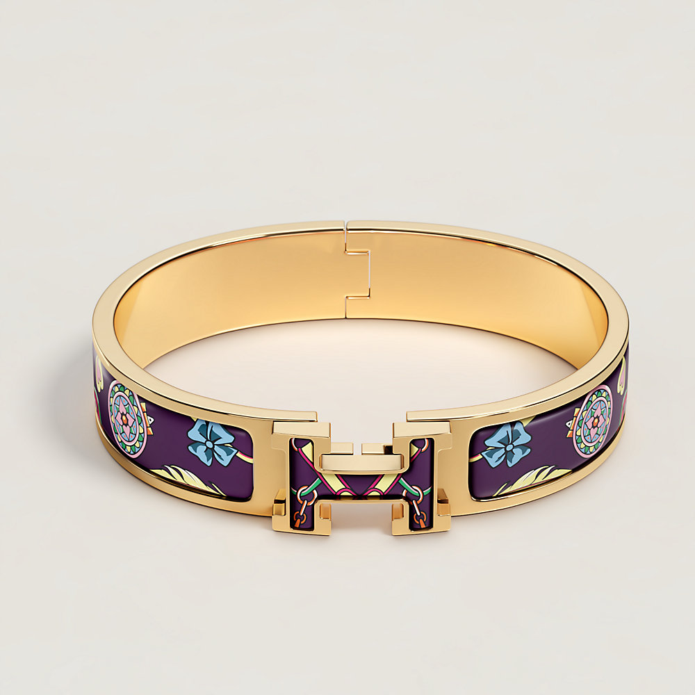 Brazalete Clic H Harnais de Cœur | Hermès España